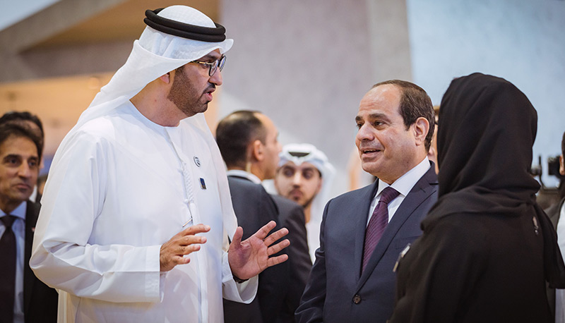 President Sisi visits ADNOCs Stand at ADIPEC - ADNOC